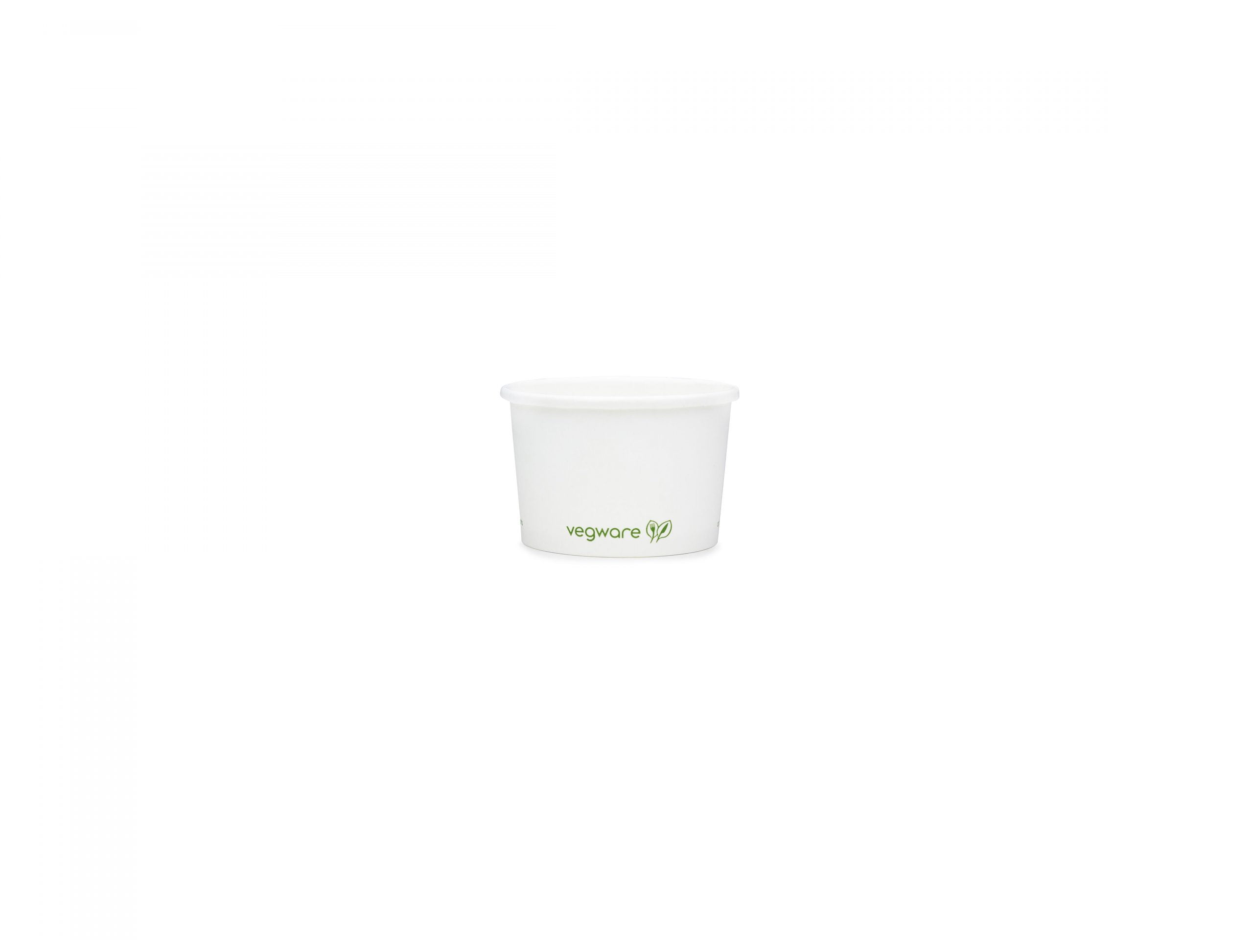 Vegware 4oz Soup/Gelato Pot Compostable - Purple Planet Packaging
