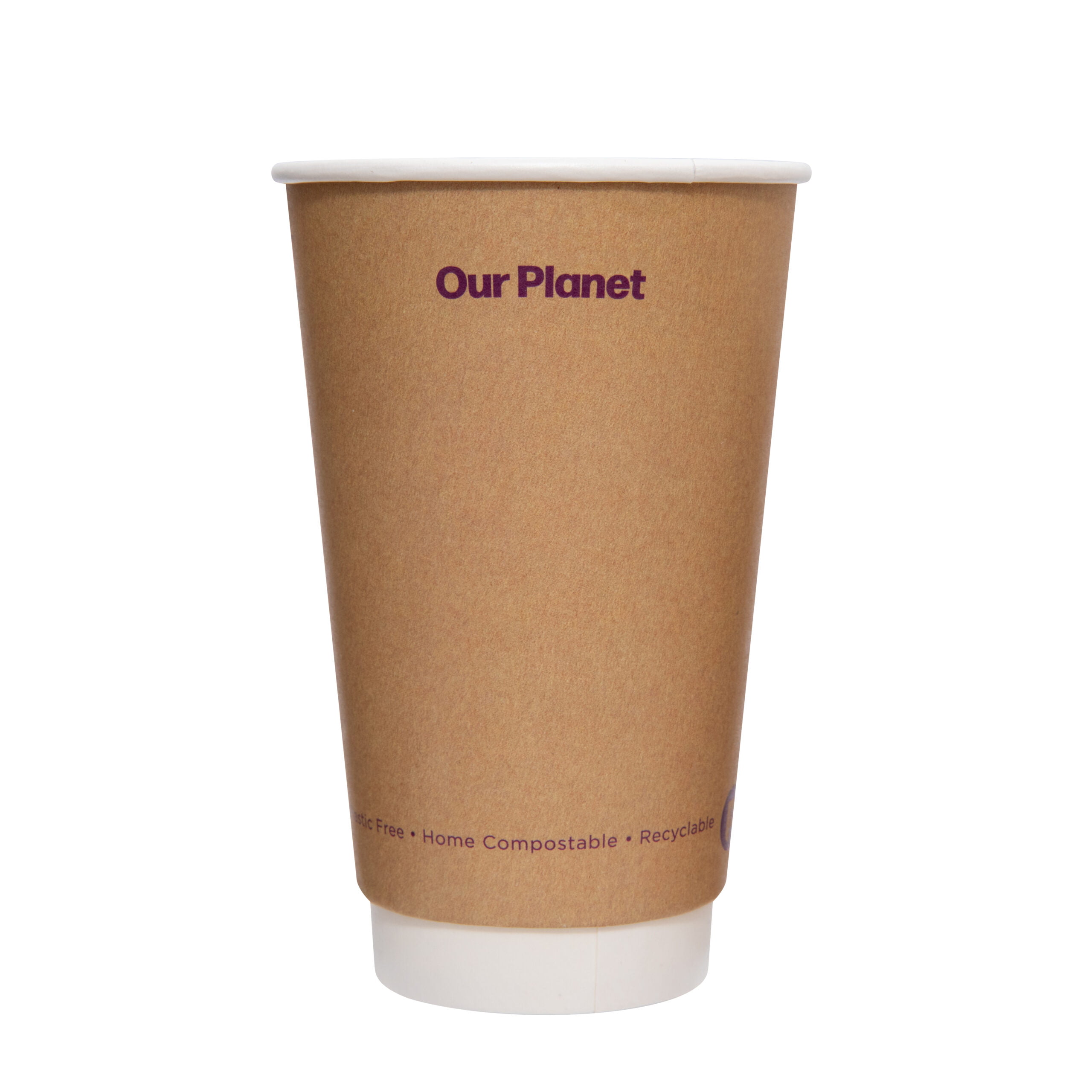 Planetware™ 16oz Double Wall Takeaway Cup Recyclable/Compostable ...