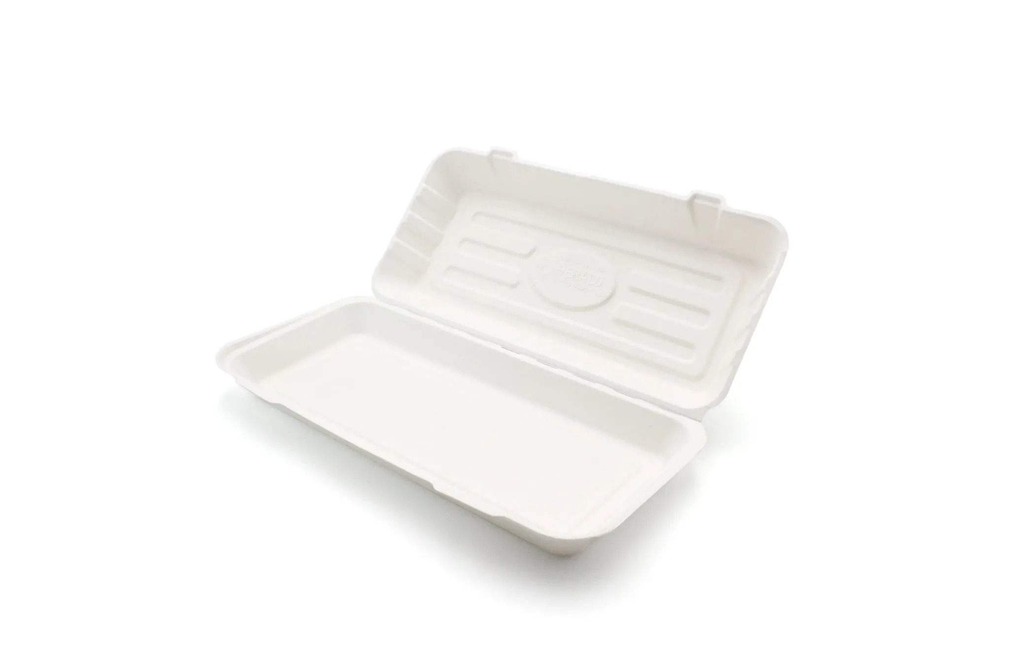 Large Bagasse Food Box – Compostable - Purple Planet Packaging